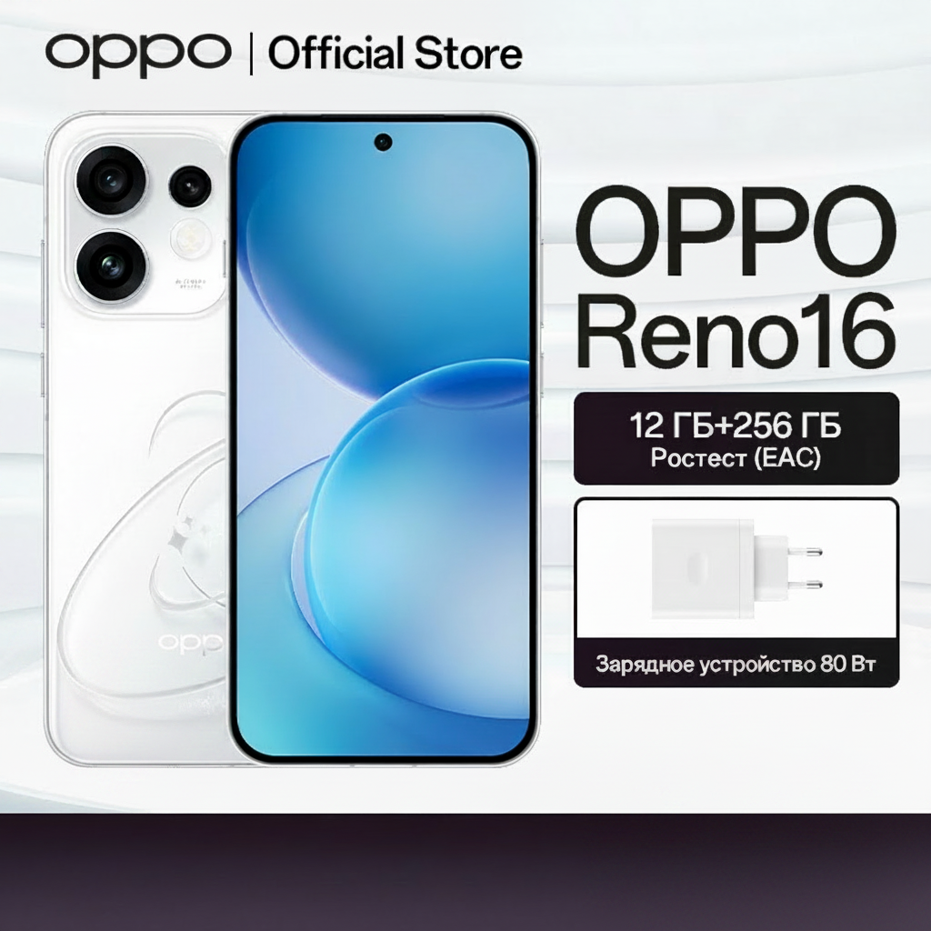 Смартфон Oppo Reno16, 12/256ГБ