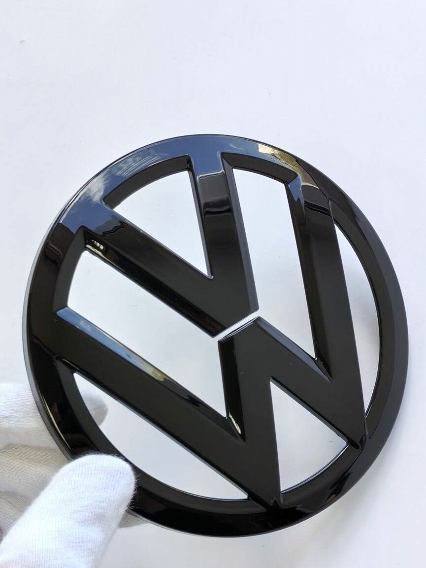 Задняя эмблема Volkswagen 109 мм, шильдик Polo 2011-2013г Фольксваген