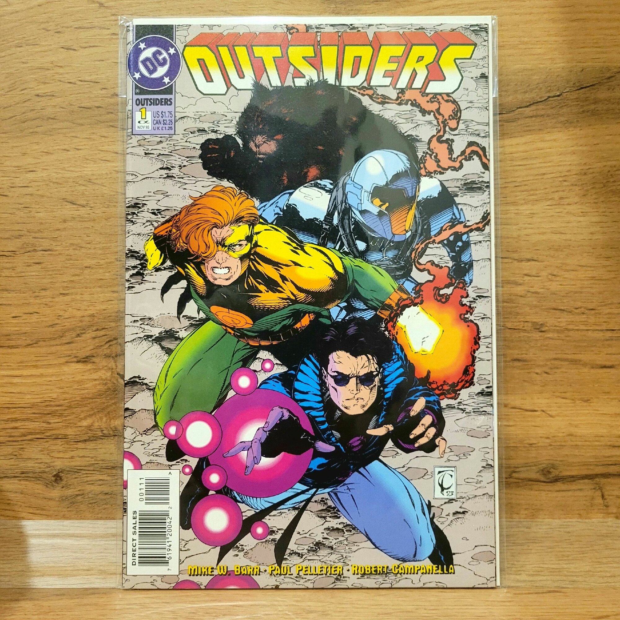 Ретро Комикс Outsiders #1. 1993 Год. Комикс (сингл) на английском языке
