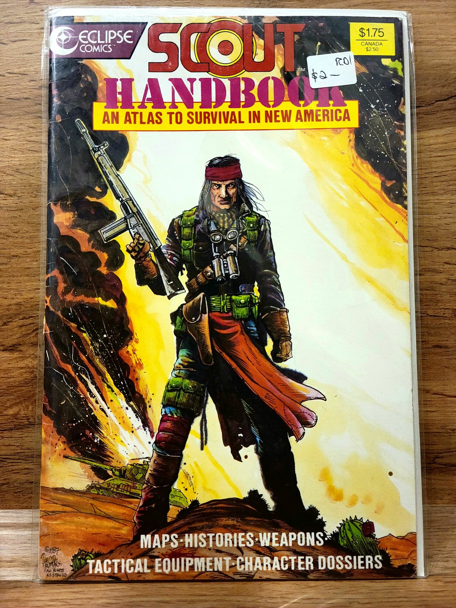 Scout Handbook. Оригинальный Комикс