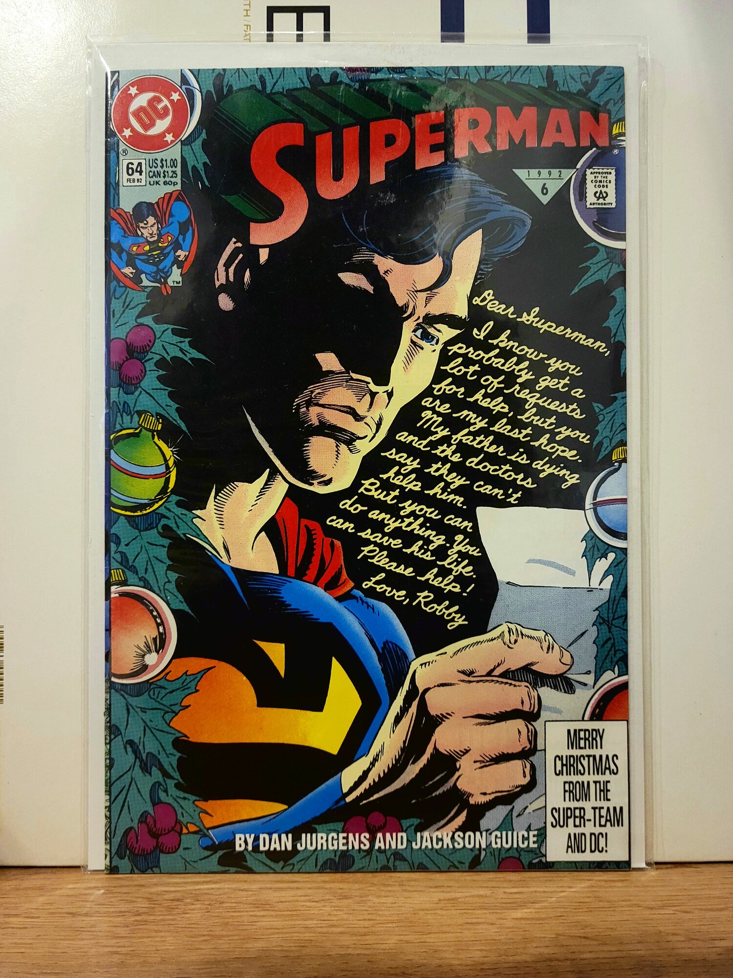 Ретро Комикс Superman #64. 1992 Год. Detective Comics.