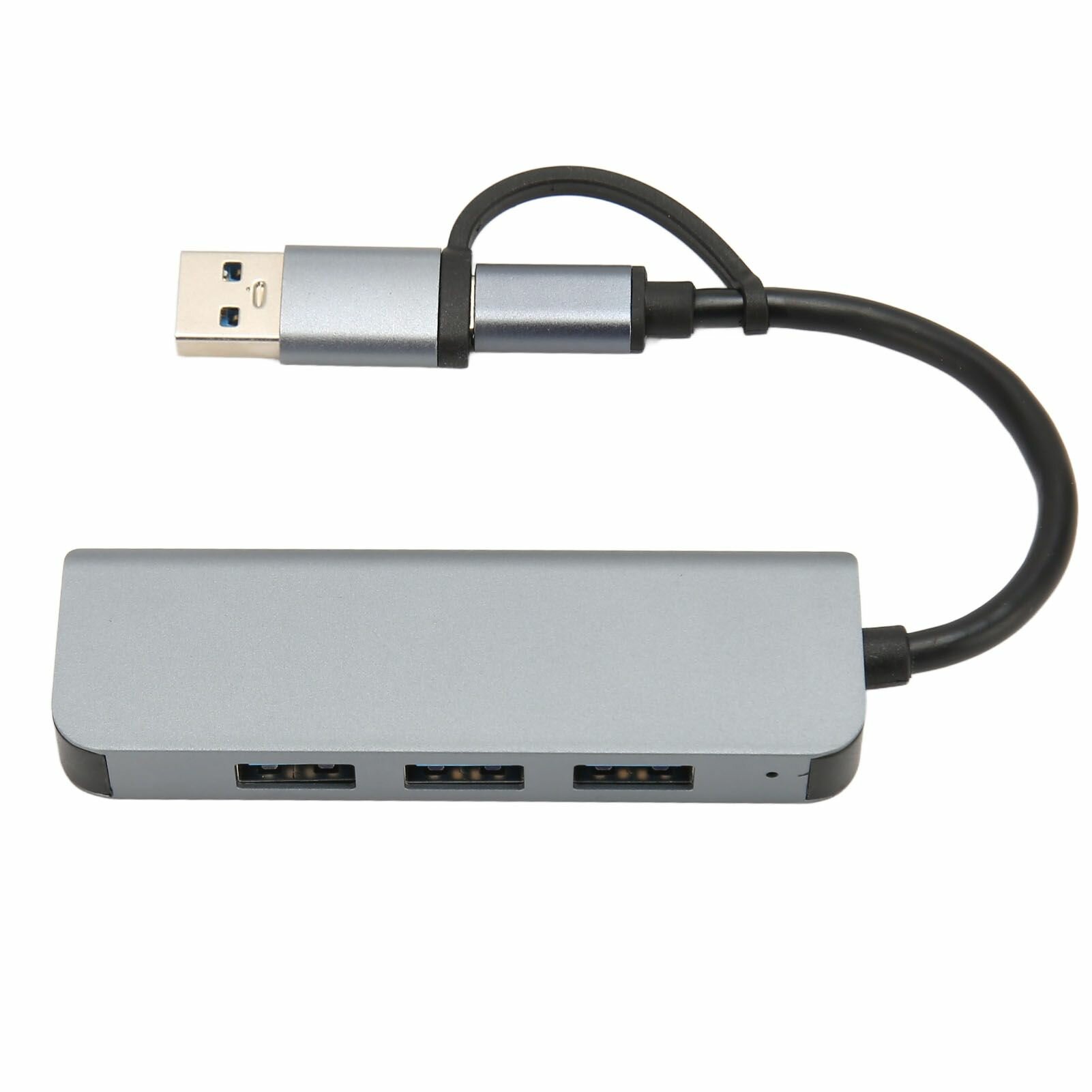 Концентратор USB3.0 4 в 1, концентратор USB C-USB 3.0, 5 Гбит/с, USB-разветвитель, удлинитель USB-концентратора USB3.0 Dongle для Windows, Linux, Chrome OS