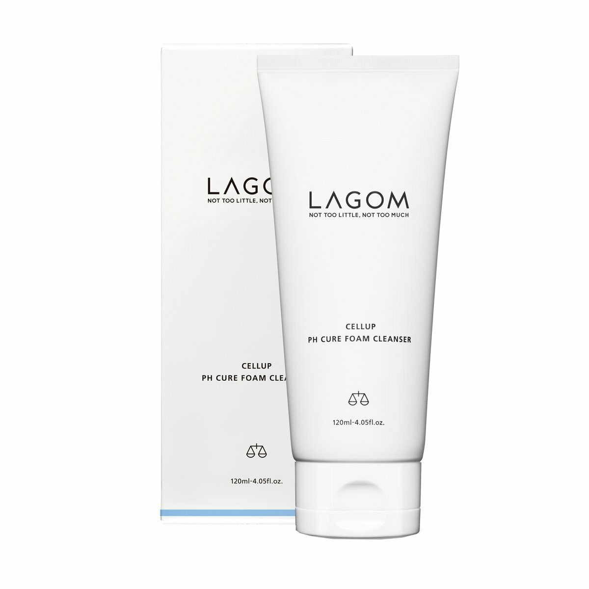 LAGOM Очищающая пенка на основе гималайской соли LAGOM Cellup PH Cure Foam Cleanser