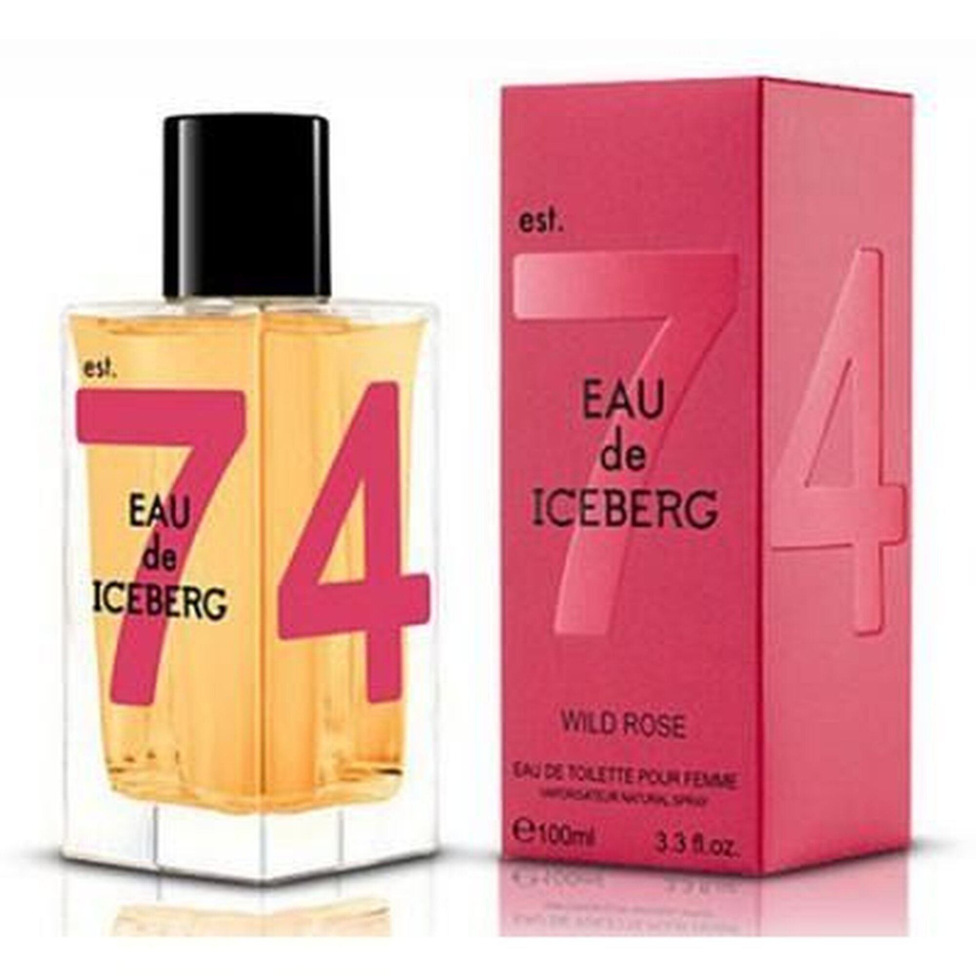 Туалетная вода Iceberg Eau de Wild Rose, для женщин, объем 100 мл