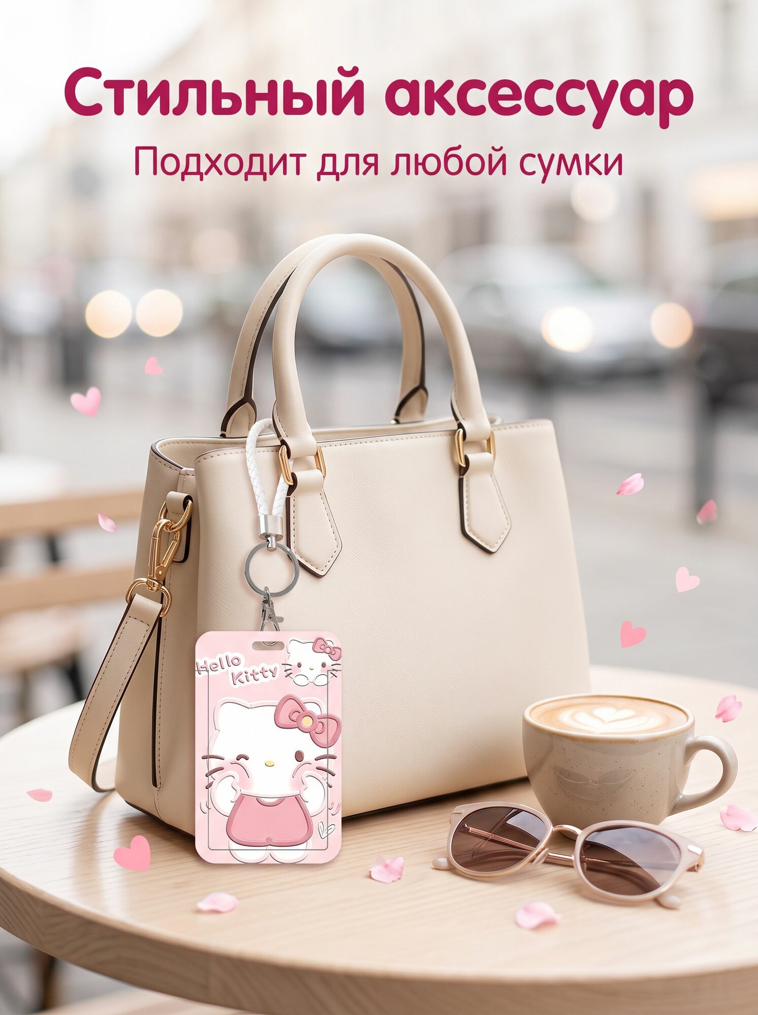 Бейджик для пропуска hello kitty — фото 1