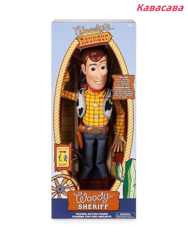 Дисней интерактивная игрушка Disney Woody The Sheriff Talking / детские игрушки, куклы Вуди, говорящие, подходят для подарок на день рождения детям от 3 лет и старше
