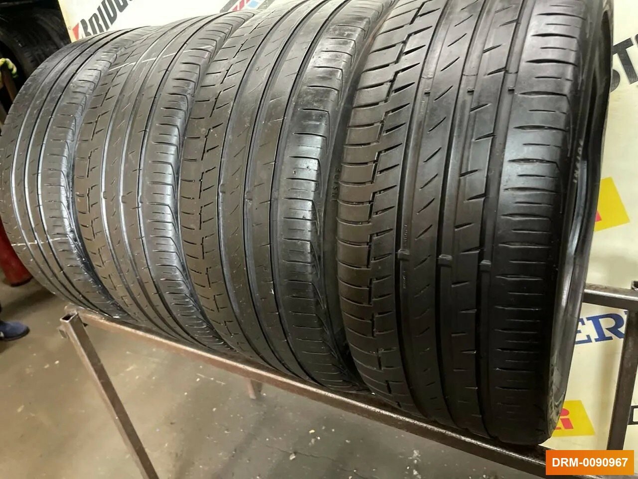 Комплект (4 шт) летних БУ шин Continental PremiumContact 6 225/40 R18 30% износ 7516591157