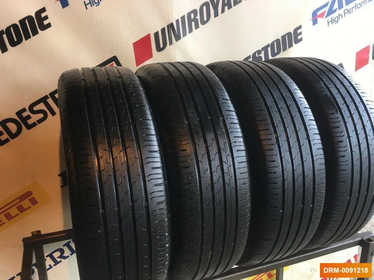 Комплект (4 шт) летних БУ шин Continental ContiEcoContact 6 205/60 R16 25% износ 3741043360