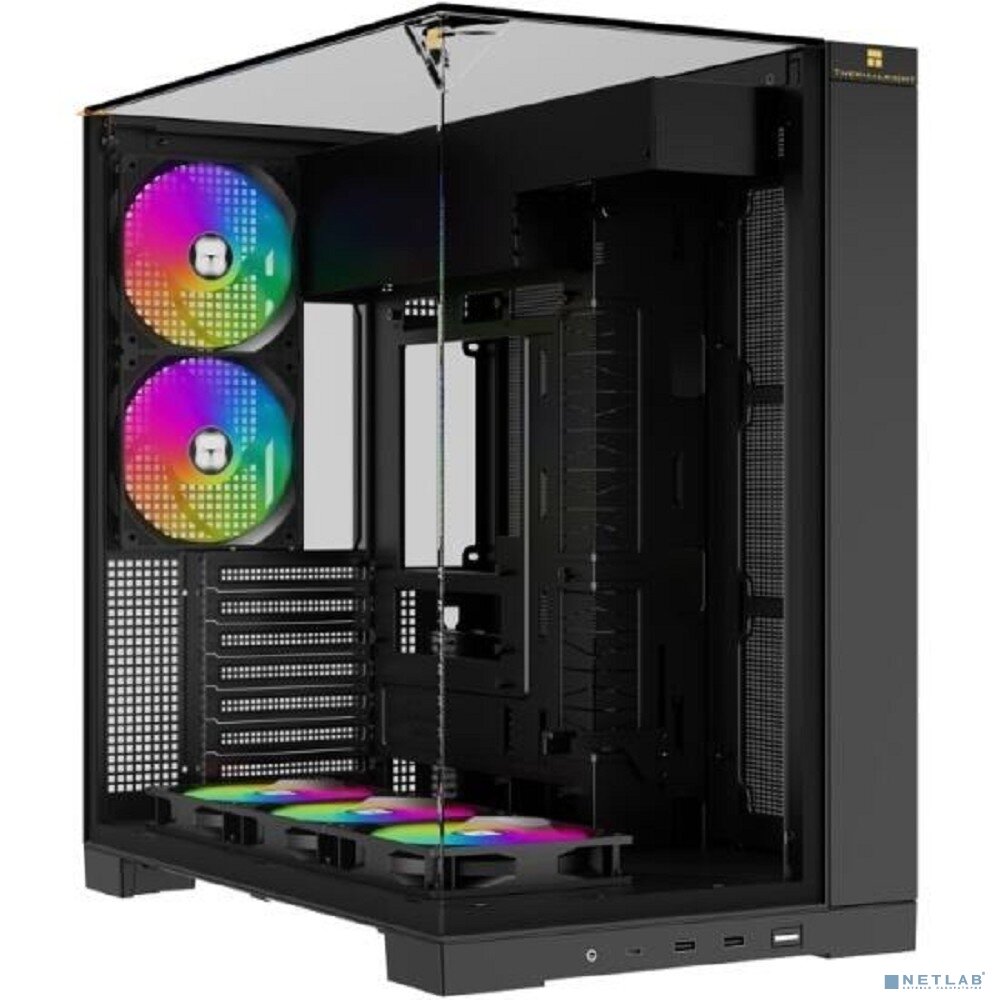 Thermalright Корпус TR-A70 FAN5-C / Black / TG / 5 x120mm ARGB PWM Fans / USB TYPE-C / ATX / TRA70F5CB