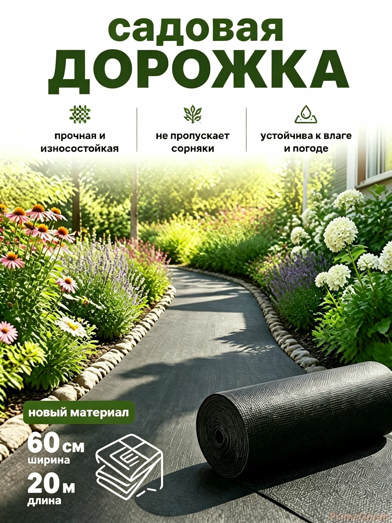 Садовый настил