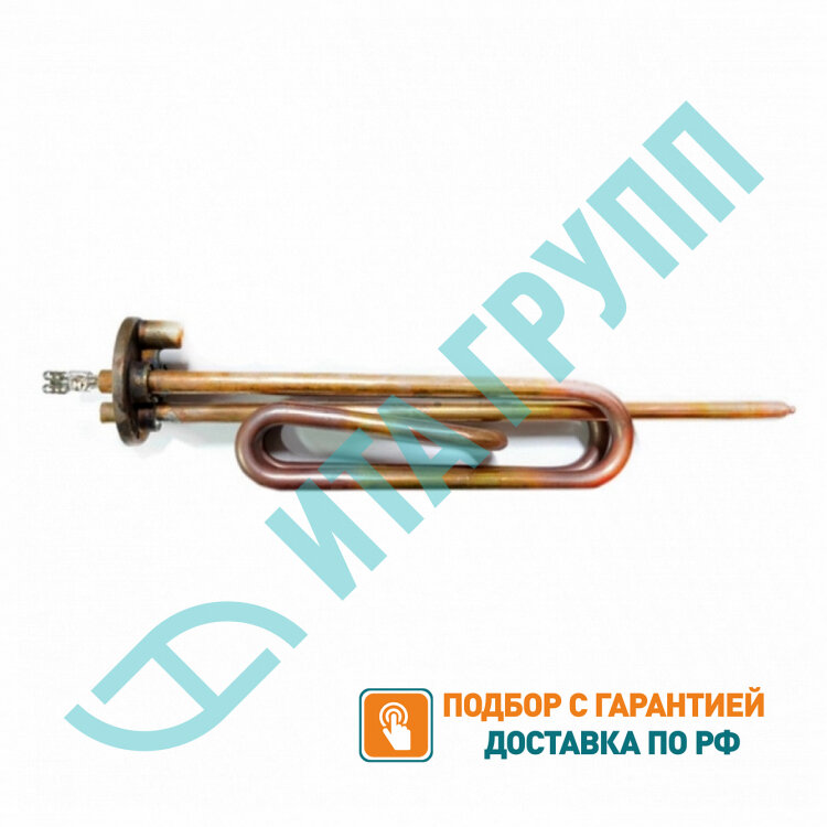 ТЭН 2,5 кВт (2500 Вт) RCA для водонагревателя Ariston, под анод М6, 3401364i