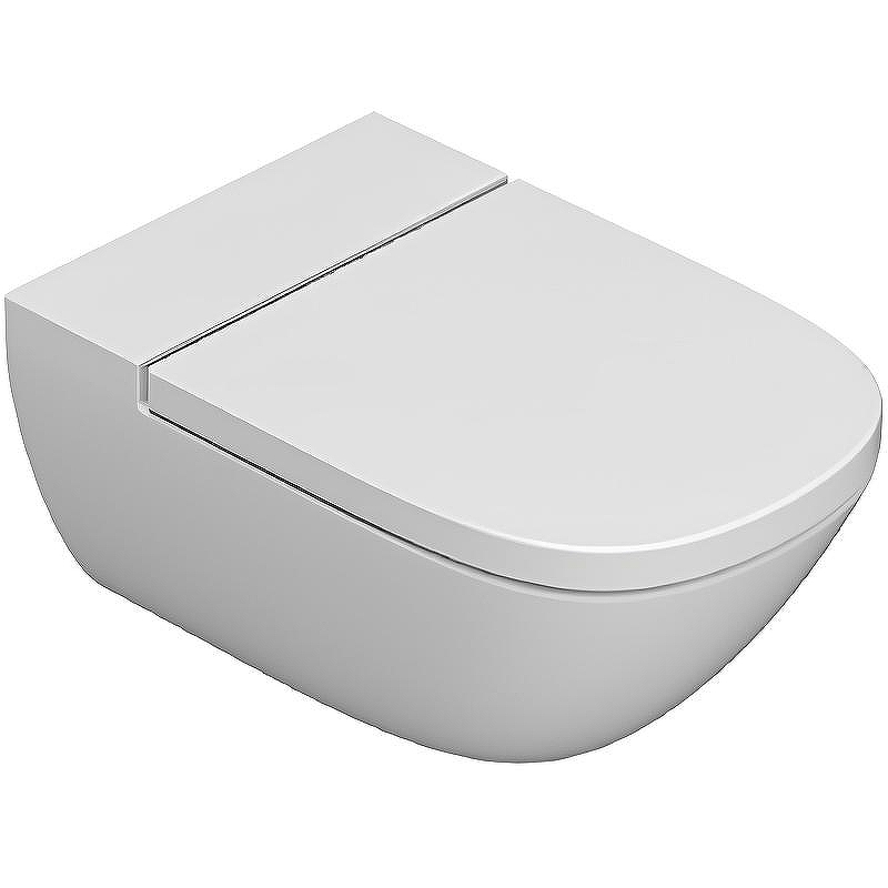 Унитаз подвесной GLOBO STOCKHOLM LAS04BI, безободковый, цвет bi (Bianco)