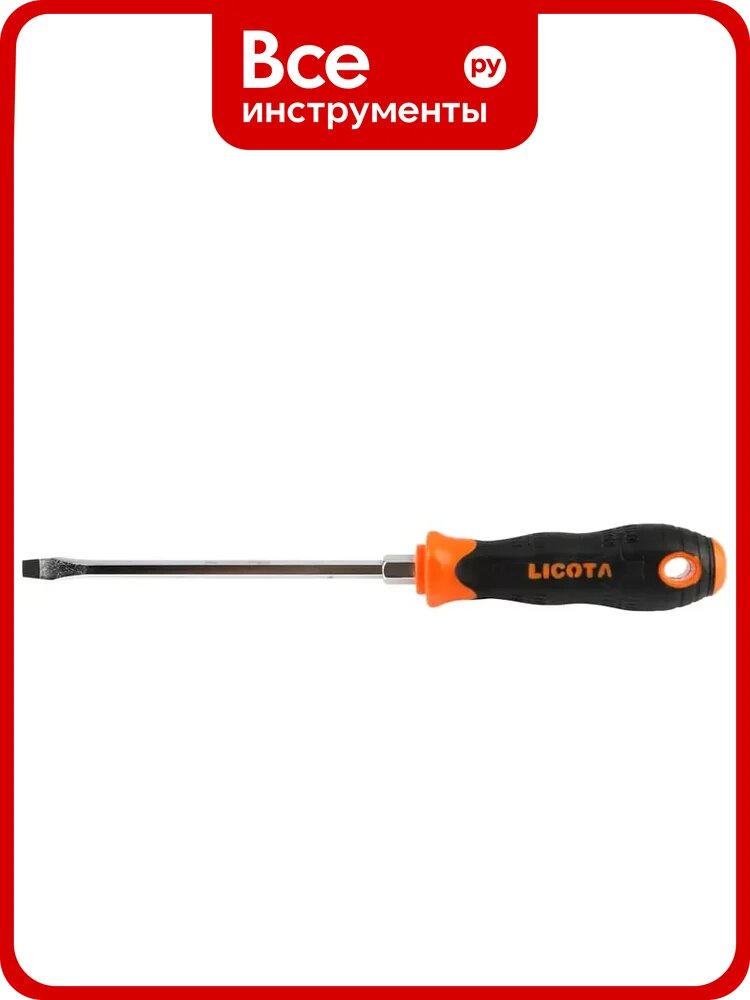 Отвертка усиленная Licota SL6.5, 150 мм ASD-3815065