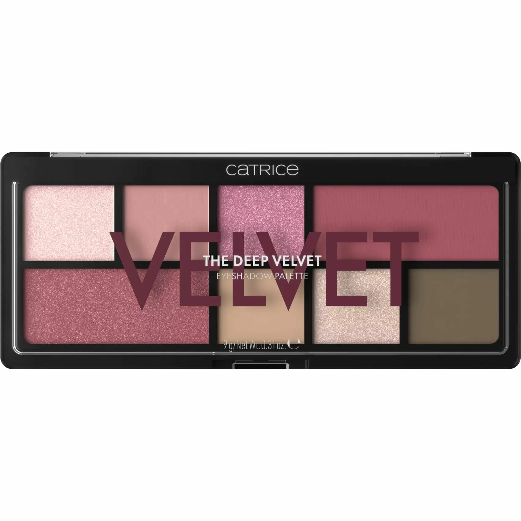 Замечательная палетка Теней для Век CATRICE (Катрис) The Deep Velvet Eyeshadow Palette - Deep Velvet (Глубокий Бархат)