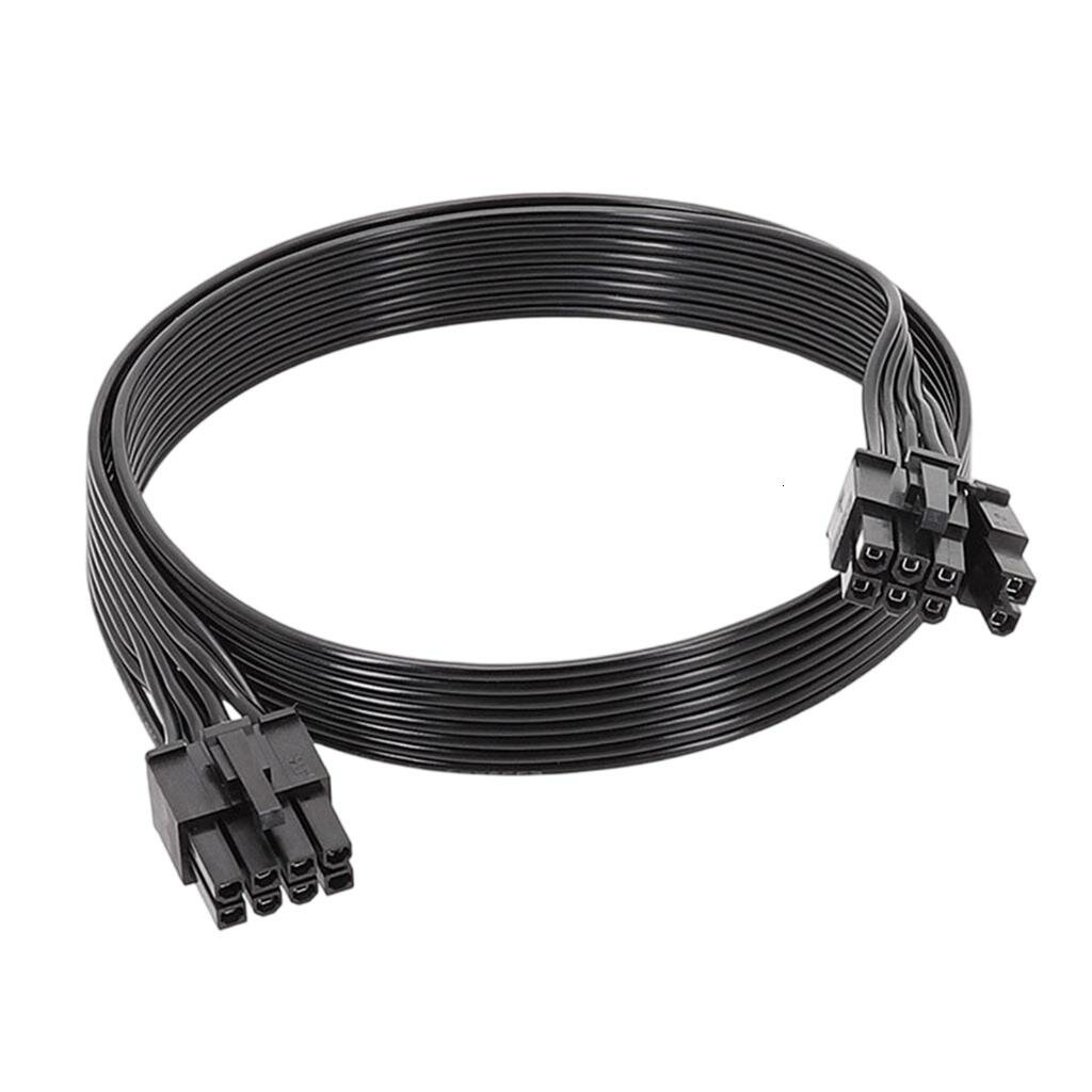8Pin на 8Pin (6+2) кабель-адаптер питания для видеокарты PCIe, 50cm