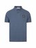 Рубашка Stone Island Logo-patch polo shirt, размер 2XL, синий