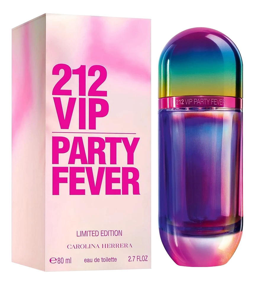 Carolina Herrera 212 Vip Party Fever туалетная вода 80 мл - Каролина Херрера для женщин Пати