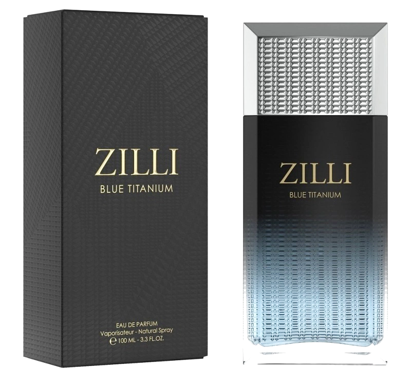 Духи Zilli Blue Titanium мужские 100 мл / Зилли Блю Титаниум