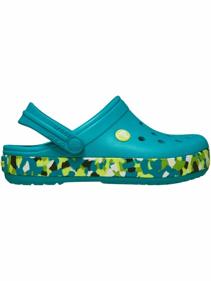 Сабо Crocband Glow Confetti Band Clog K