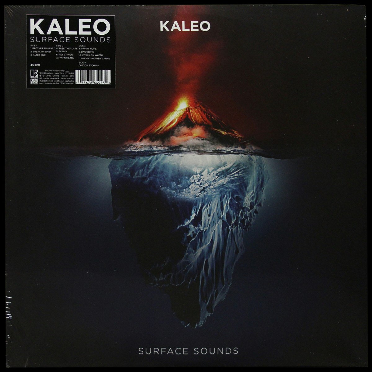 Виниловая пластинка Elektra Kaleo – Surface Sounds (2LP, цветной винил)