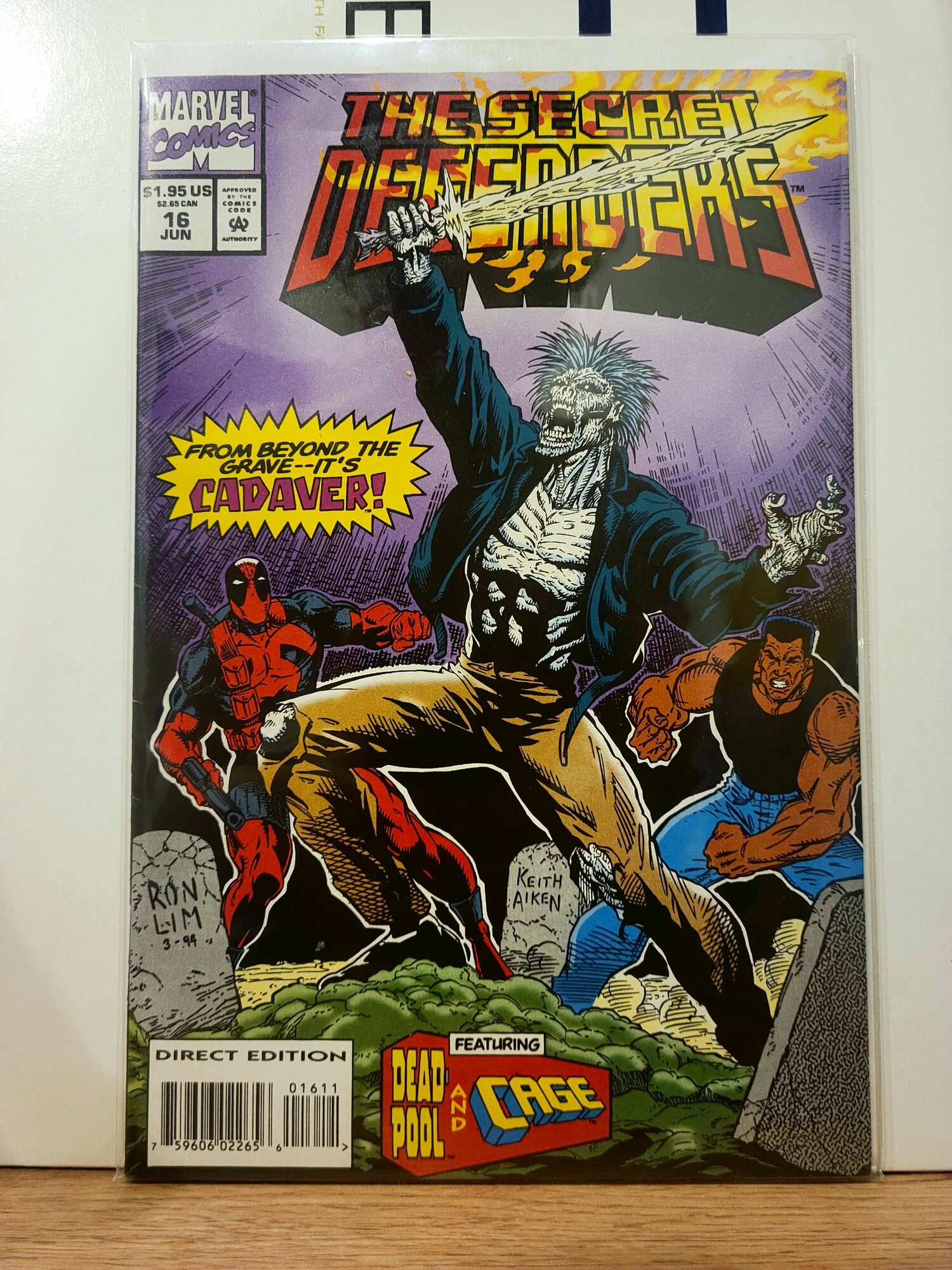 Ретро Комикс Defenders #16. 1993 Год. Оригинал!