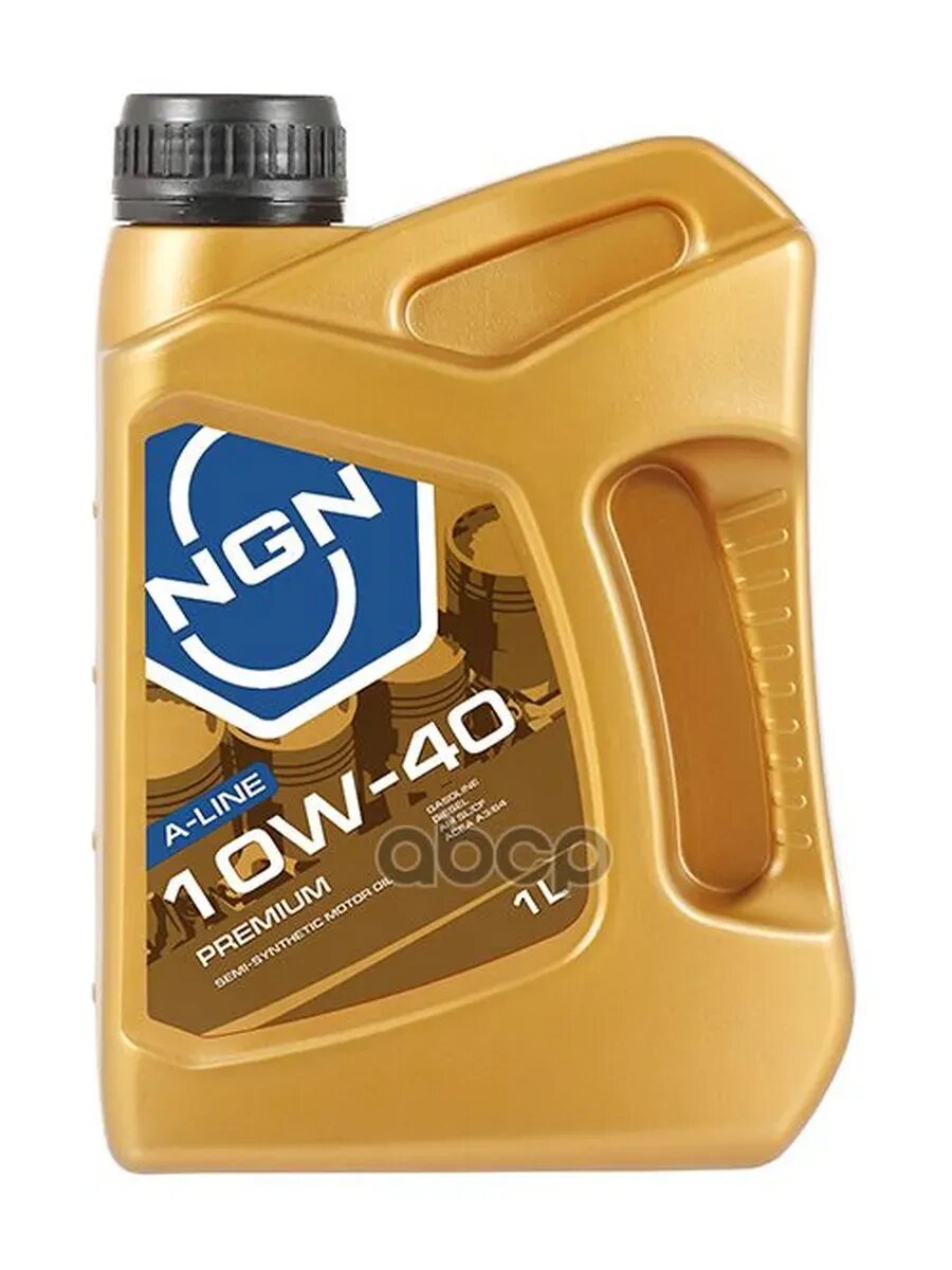 NGN 10W-40 Premium A-Line Sl/Cf 1Л (Полусинт. Мотор. Масло)