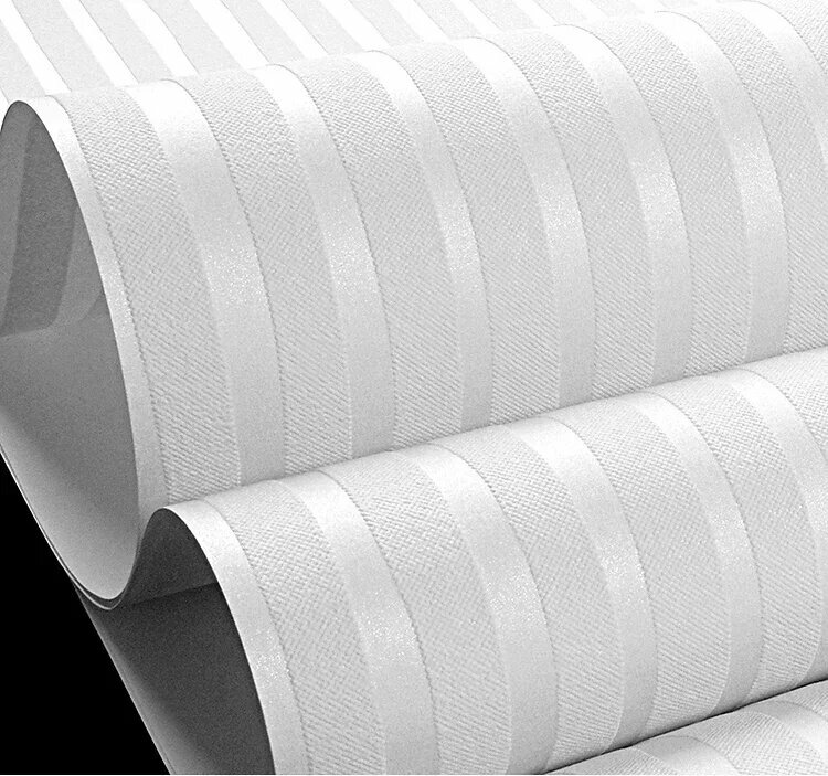 Не тканевые обои в вертикальную полоску розовые синие Белый, white, 53CMX3M