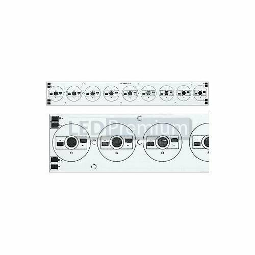 Плата 312x34-12E Emitter (12x, 000-102) Плата монтажная Для 12-ти последовательно включённых 1-5Вт светодиодов