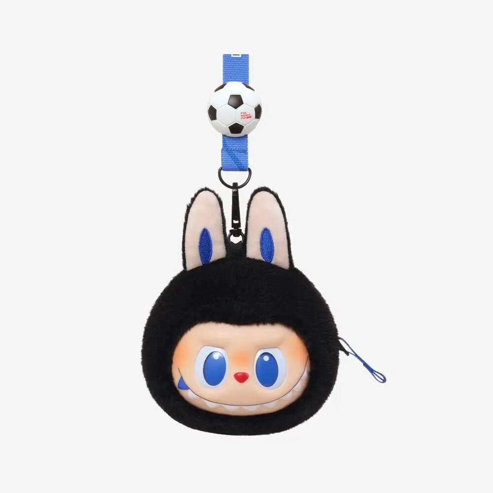 POP MART - Коллекция THE MONSTERS FIFA SERIES Vinyl Plush Pendant, Подарки, украшения комнат, 1 шт