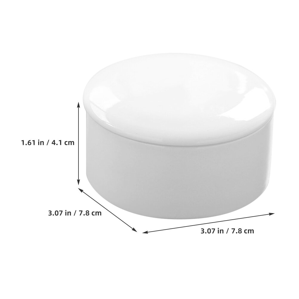 Керамическая Подставка Для Инкрустации С Крышкой 7.80X7.80X4.10Cm