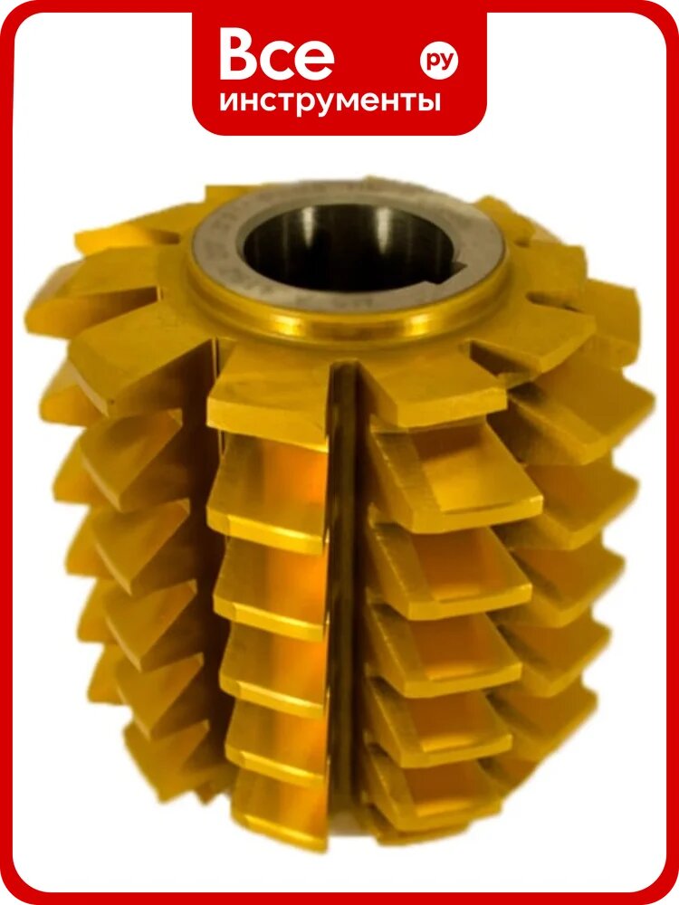 Фреза червячная Beltools М8 A Р6М5 2510-4214 20гр. (4гр.27 мин.) 125x132x40 мм износостойкое покрытие ri.185.474