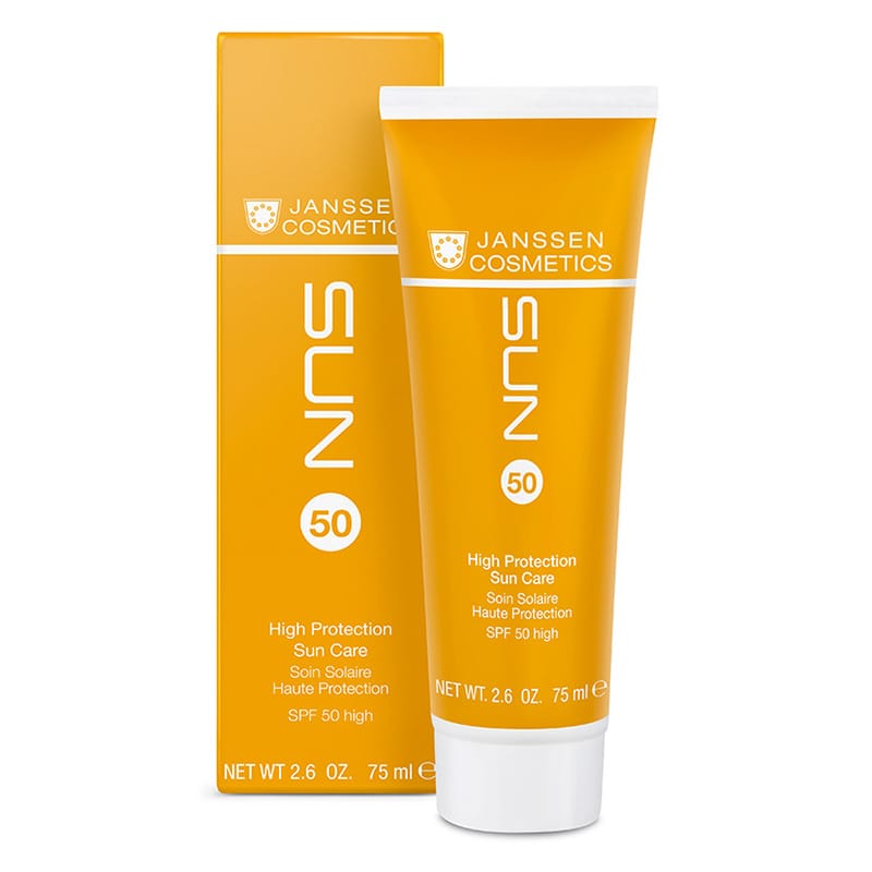 Средство солнцезащитное Janssen Cosmetics High Protection Sun Care SPF 50 Крем с фильтром 75 мл
