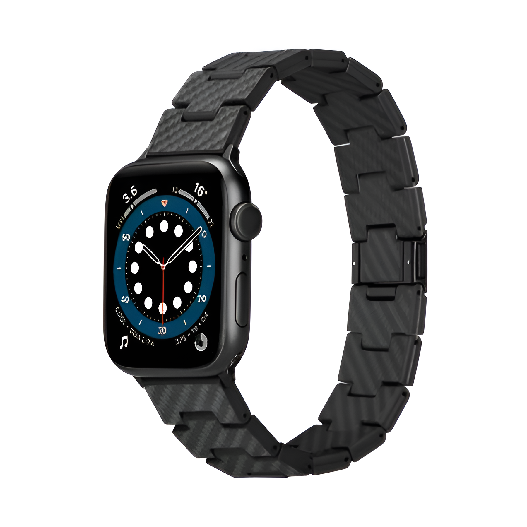 Карбоновый браслет Pitaka для Apple Watch 10-1/ SE и Ultra 2 (38 40 41 42 44 45 46 49мм) - Modern