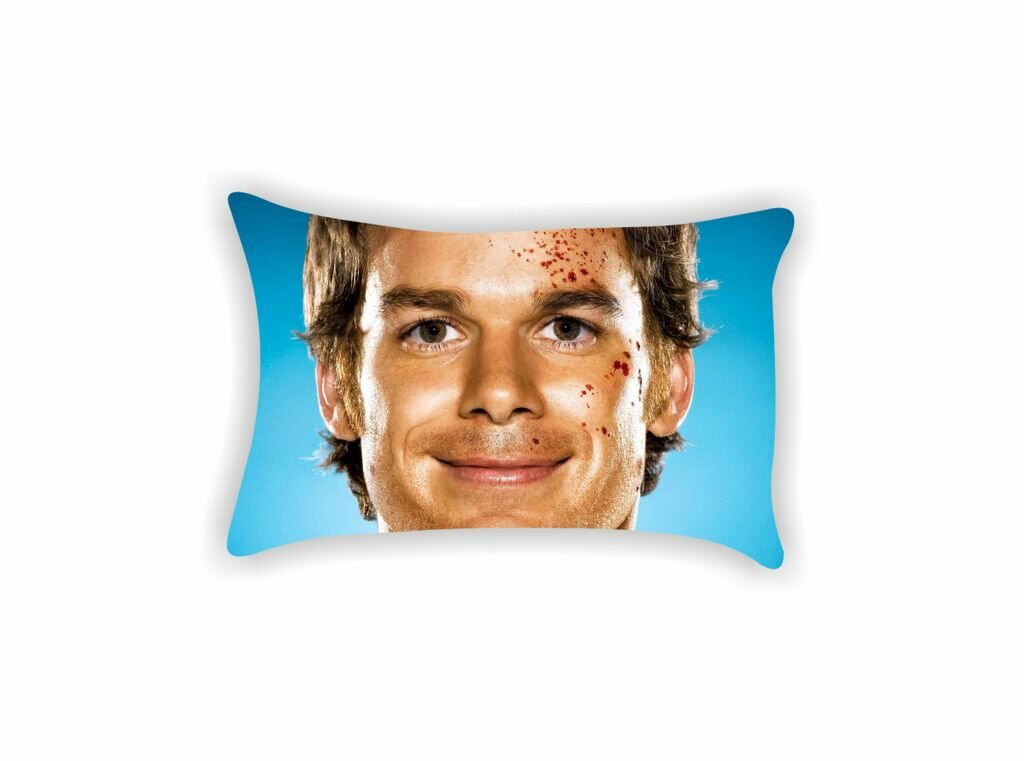 Подушка Декстер, Dexter №14, картинка С одной стороны