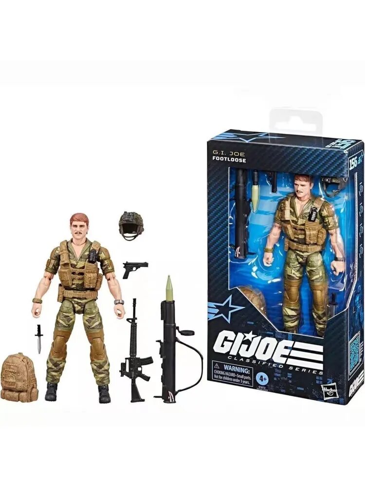 Фигурка Hasbro Special Forces Toys G. I. JOE156 Felos - 6-дюймовая многосуставная подвижная кукла ручной работы