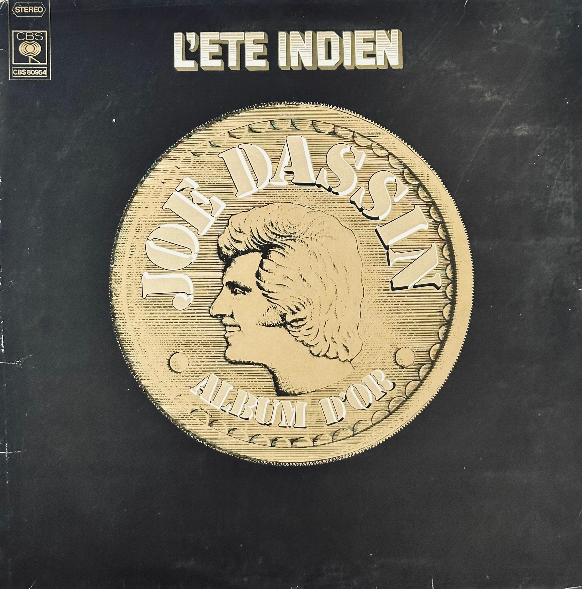 Joe Dassin "L'Et Indien - Album D'Or", винтаж LP12" 1975 Holland