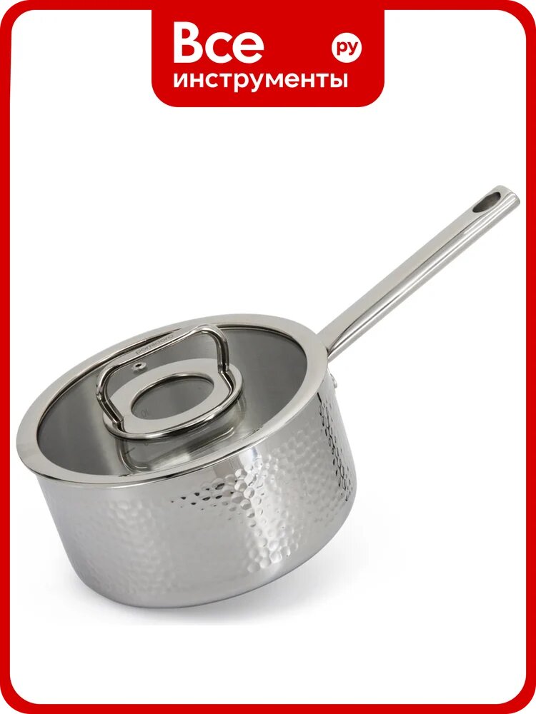 Ковш Pomi d'Oro с крышкой 18 см, 2,4 л P615369 Salita