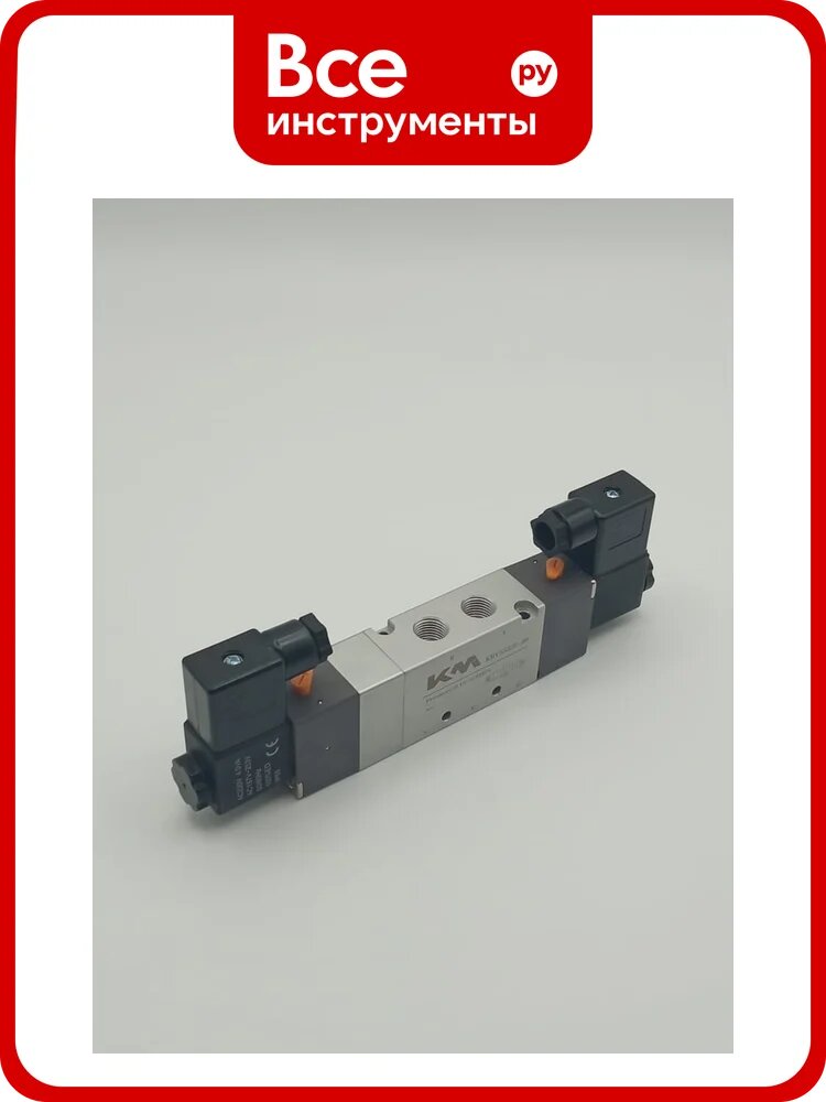 Пневмораспределитель Контактная Механика 5/3, G1/4, 220 VAC KRV5332P-08E2