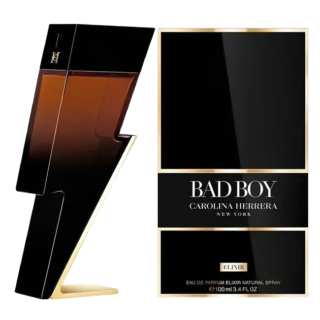 Духи для мужчин Carolina Herrera Bad Boy Elixir 100 мл / Каролина Херрера Бэд Бой Эликсир