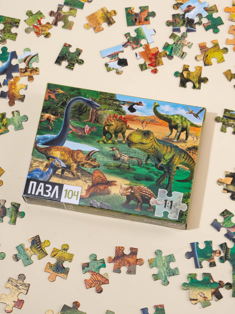 Пазл Puzzle Time «До нашей Эры», 104 детали, от 3 лет, картон, пазлы для детей — фото 1
