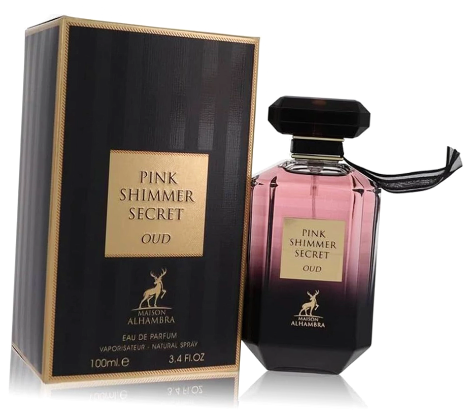 Альхамбра Пинк Шиммер Секрет Уд женская парфюмерная вода / Alhambra Pink Shimmer Secret Oud 100 мл