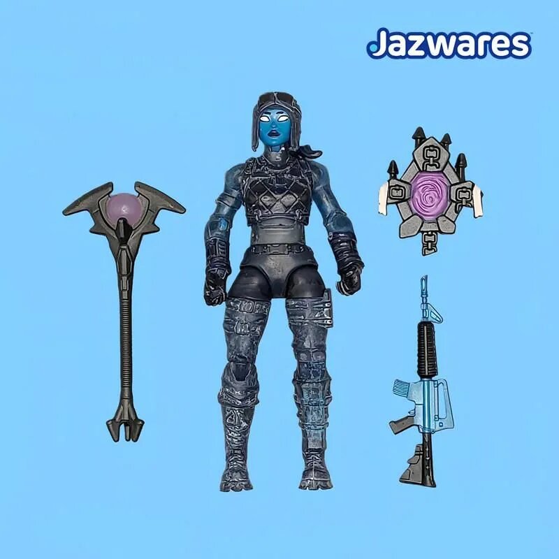 Экшн-фигурка Wild Card из игры Fortnite/Фортнайт, подарочное статуэточное оружие (10 см, упаковка)