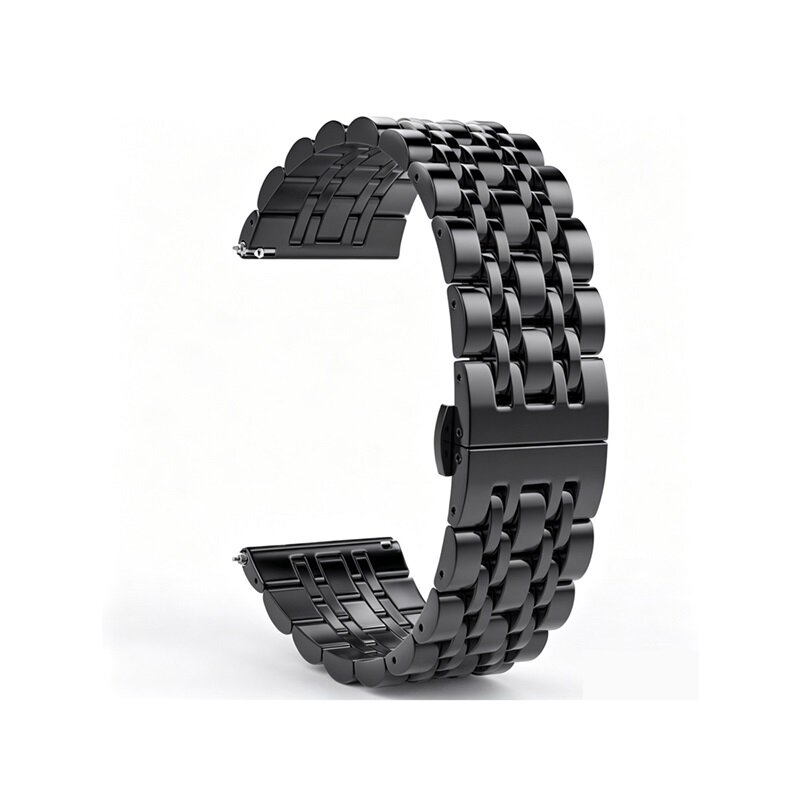 22мм Металл Ремешок для Samsung Gear S3 Galaxy watch 46 мм, Garmin Forerunner 265/745/Vivoactive 4/Amazfit GTR3 Pro/GTR4, смарт-часов Huawei Smart watch,110, металл, Samsung Gear S3