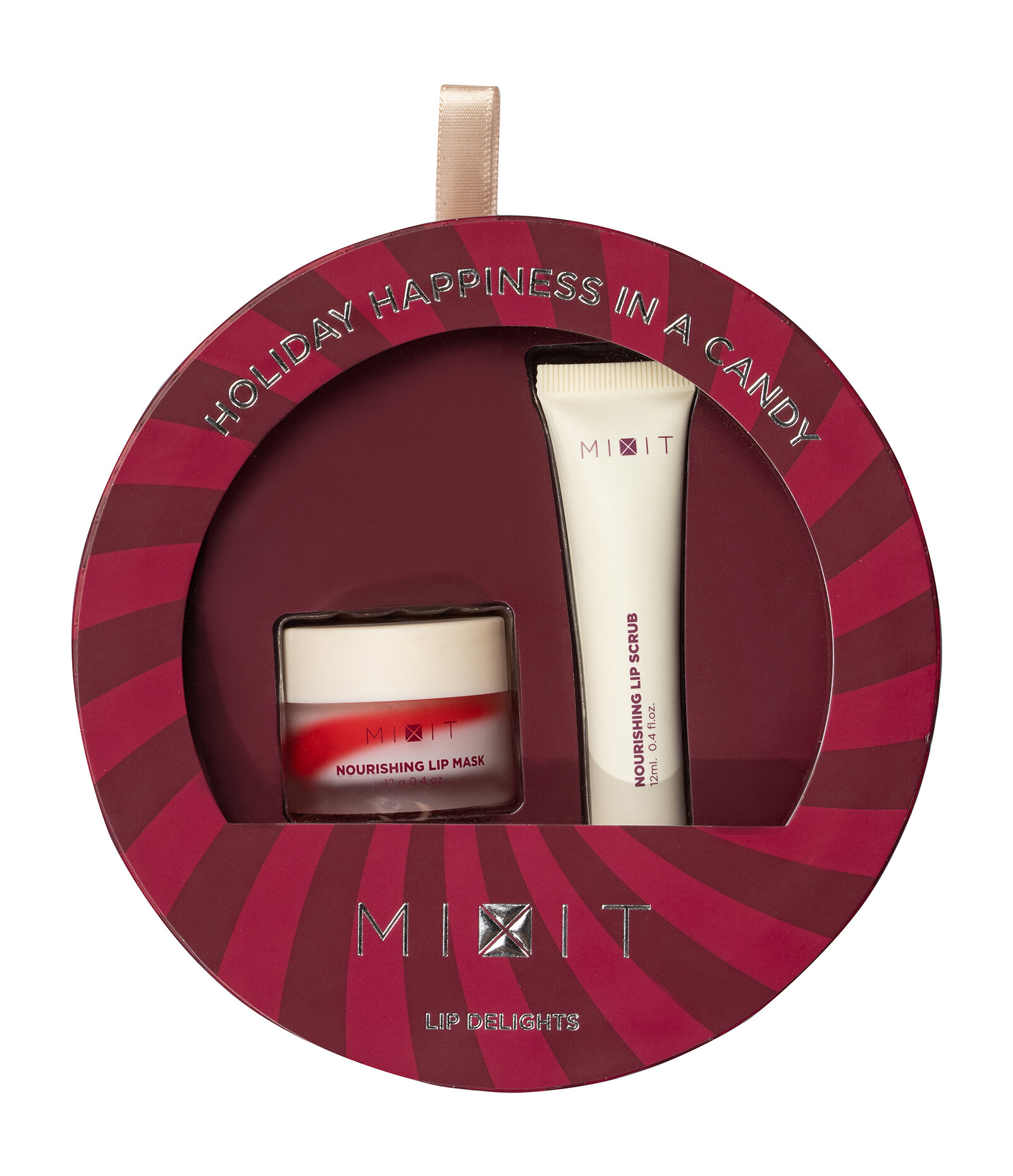MIXIT Набор для губ Make Up Lip Delights (Маска, 12 г + Скраб, 12 мл)