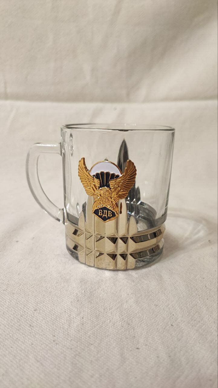 Кружка столовая для чая "ВДВ РФ", 300мл