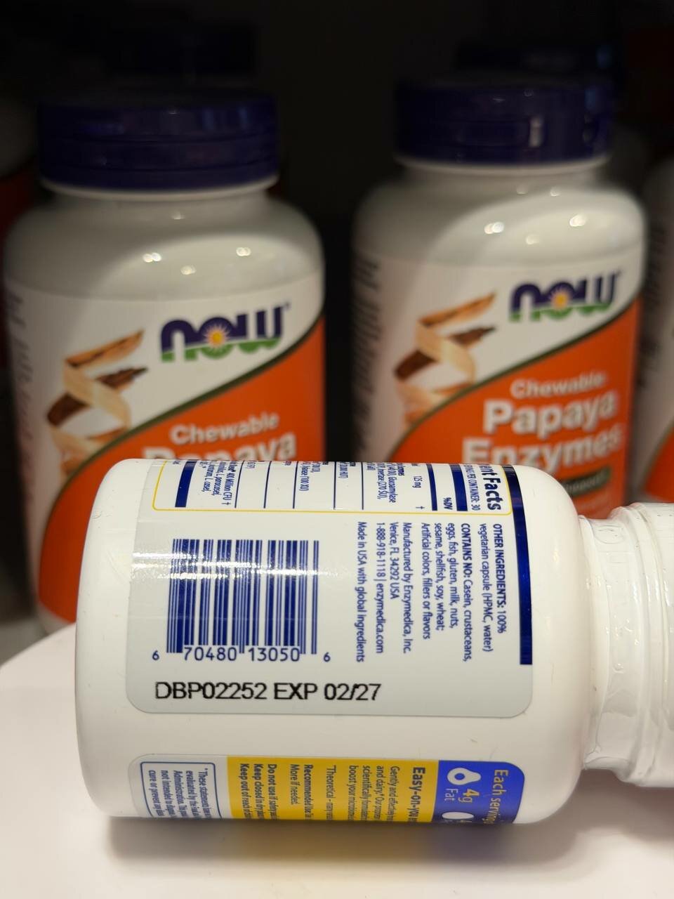 Enzymedica Digest Basic + Probiotics ферменты и пробиотики для пищеварения и поддержки микрофлоры кишечника 30 капсул — фото 1