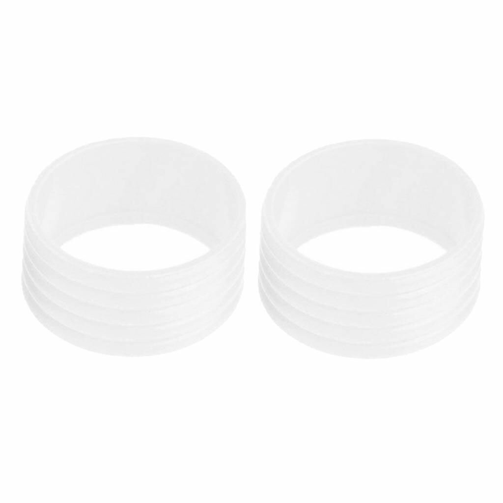 Кольцо для теннисной ракетки из силикона, 2 шт, для фиксации намотки рукоятки