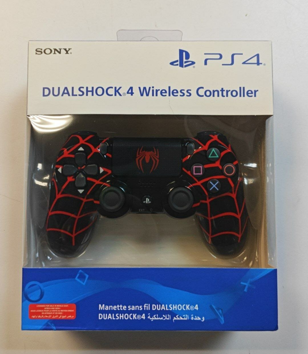 Джойстик PS4 DualShock Wireless Spider-Man v2(SPC)