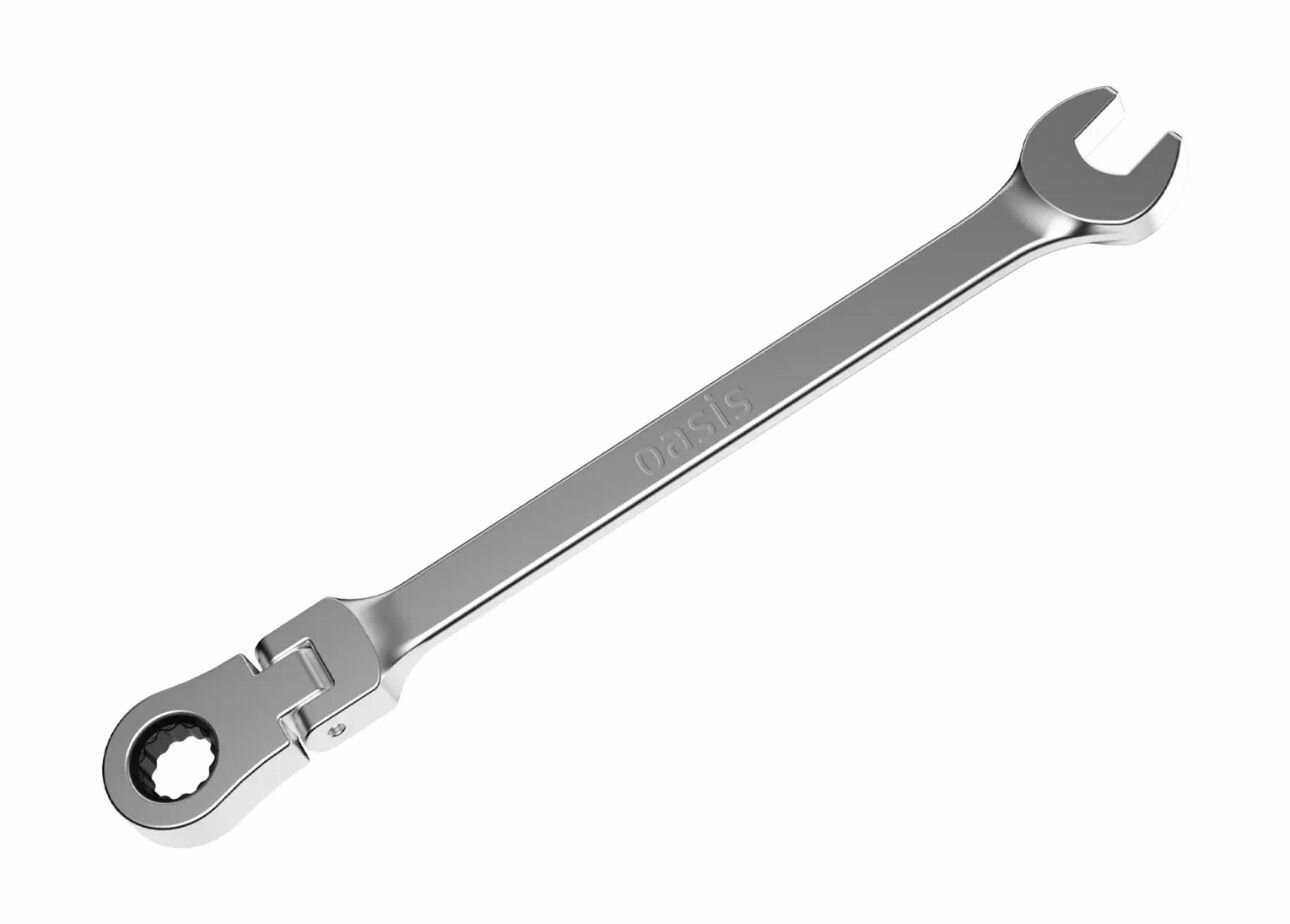 Ключ комбинированный с трещоткой Oasis 103011502024 17 мм