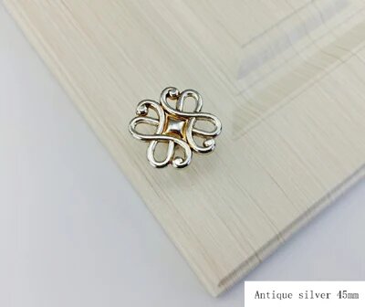 Ручки для мебели GUJINDA античная бронза Antique silver 45mm